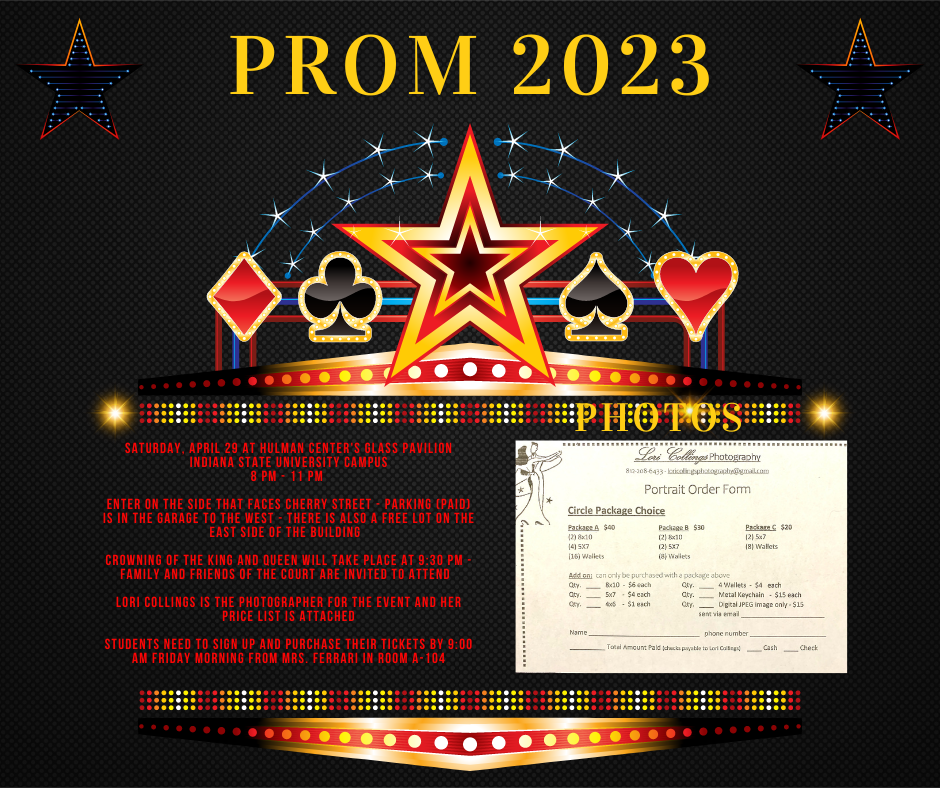Prom 2023 Info | Riverton Parke Jr./Sr. High School