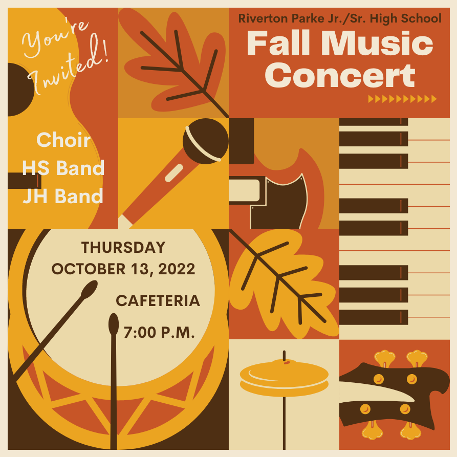 RP Fall Music Concert 2022 | Riverton Parke Jr./Sr. High School